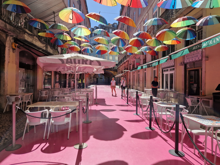Pink Street à Lisbonne rue rose de la capitale - Partir à Lisbonne ...